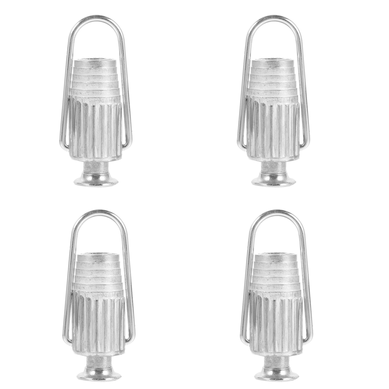 UKCOCO 4Pcs Silver Aluminum Clothesline Tightener Compatible with Fixed ...