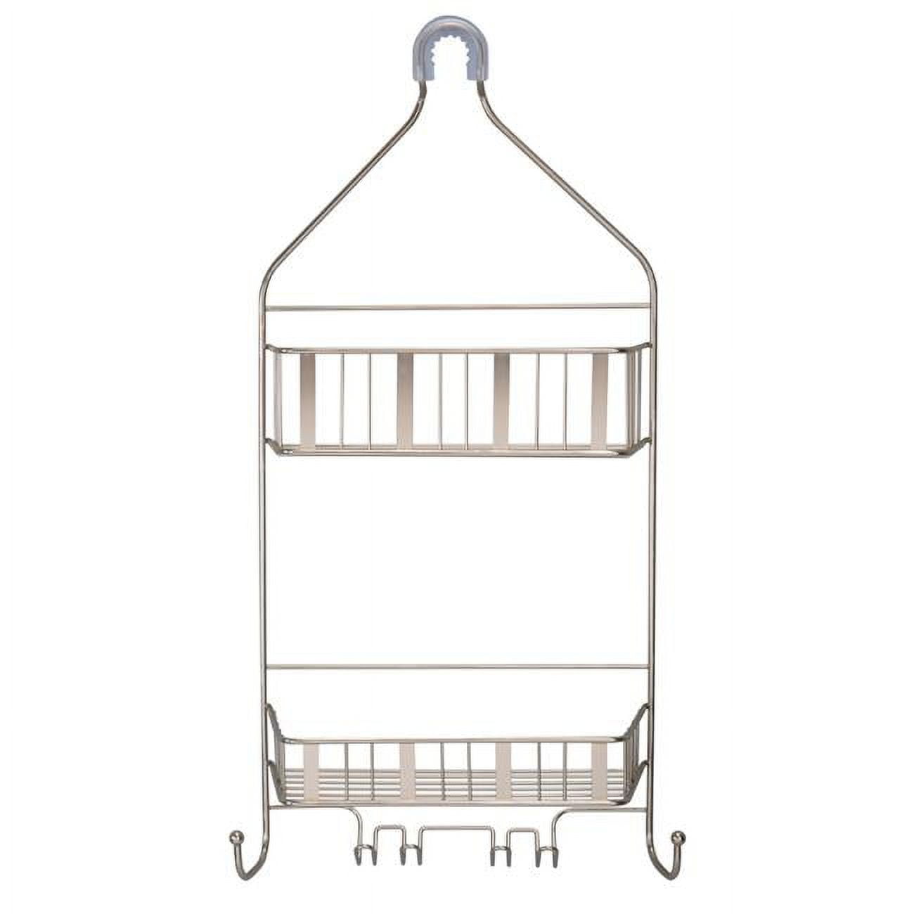 Laura Ashley Aristo Shower Caddy in Satin - Walmart.com