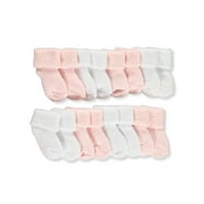 Wonder Nation Girls No Show Socks, 20-Pack, Sizes S-L - Walmart.com