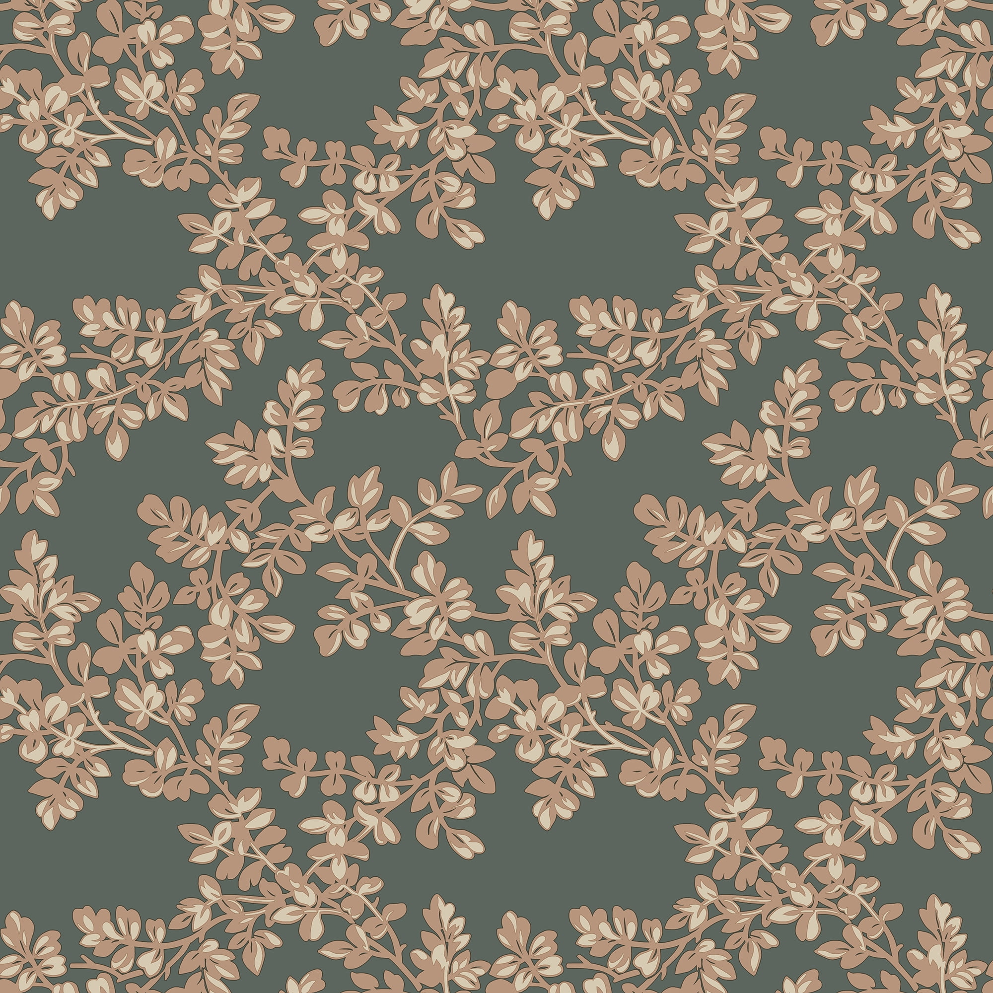 Laura Ashley Burnham Fern Wallpaper - Walmart.com