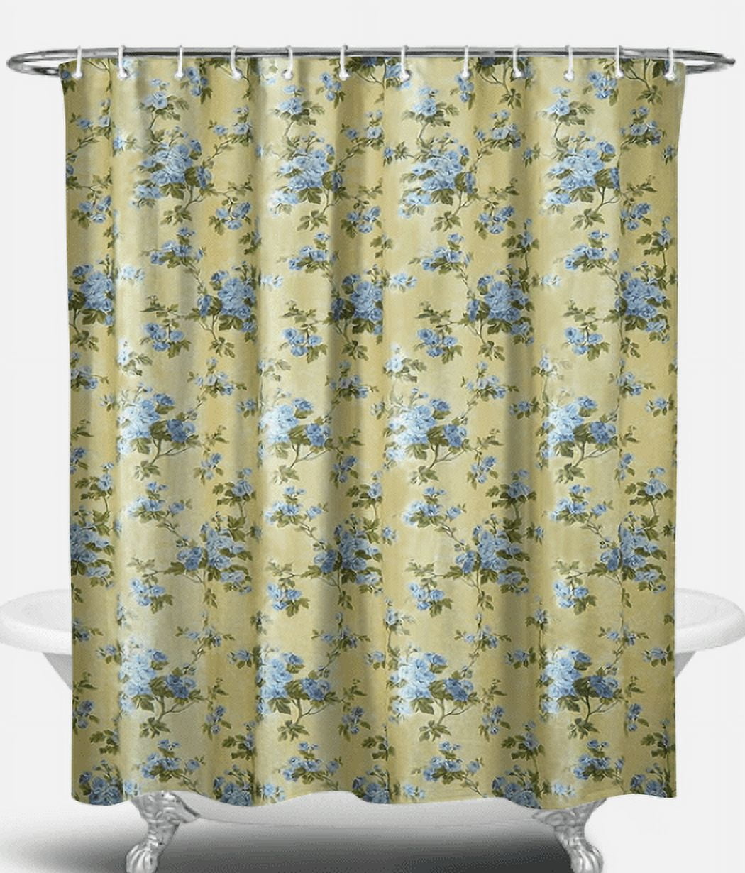 Laura Ashley | Cassidy Collection | Shower Curtain - 100% Cotton ...