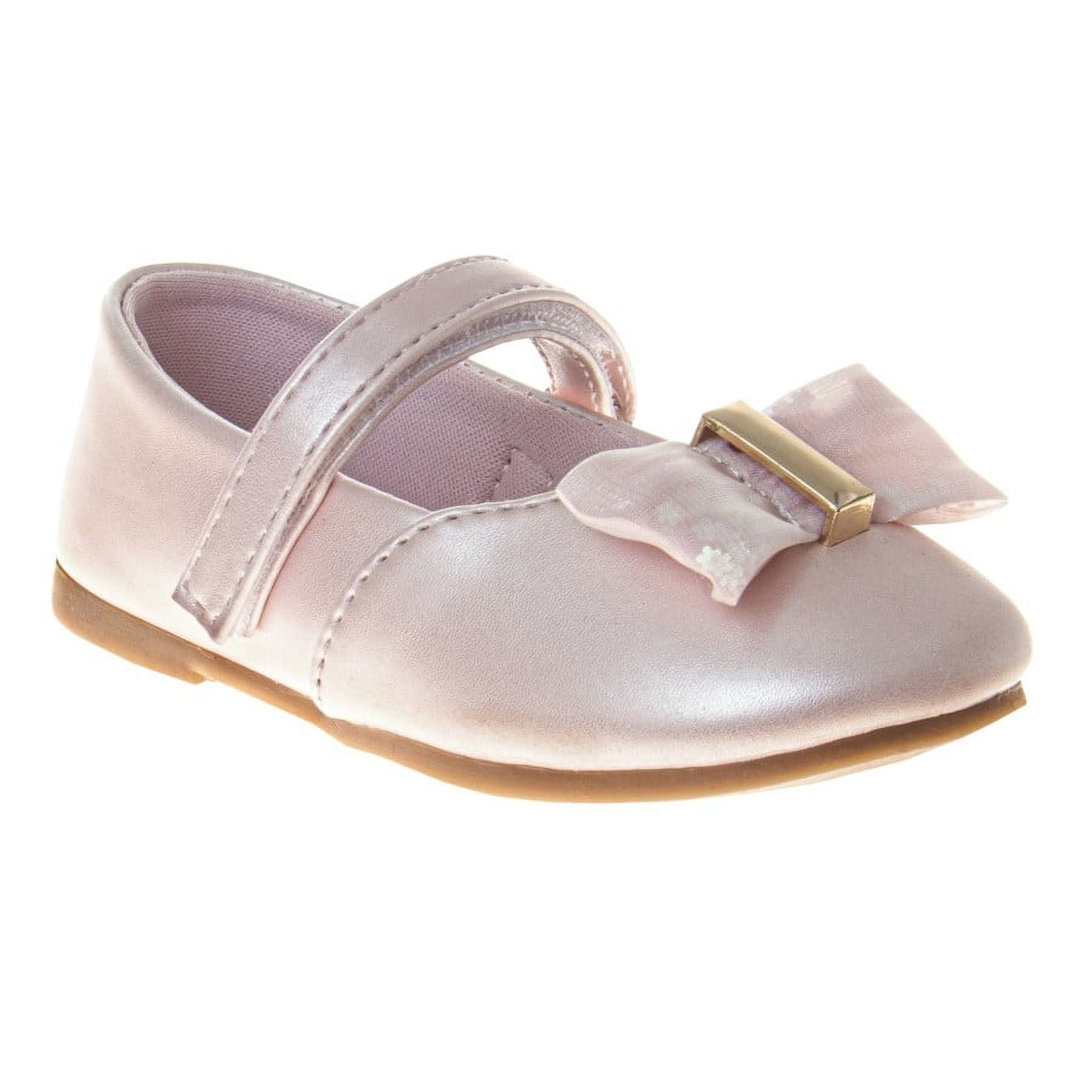 Laura Ashley Girls' Dress Flat Shoes. (Little Kids/Big Kids) - Pink ...