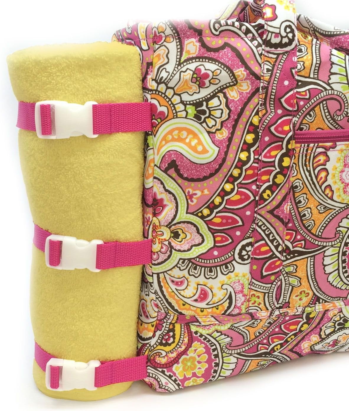 Laura Ashley Seaside Beach Tote & Family Blanket with Wet / Dry ...