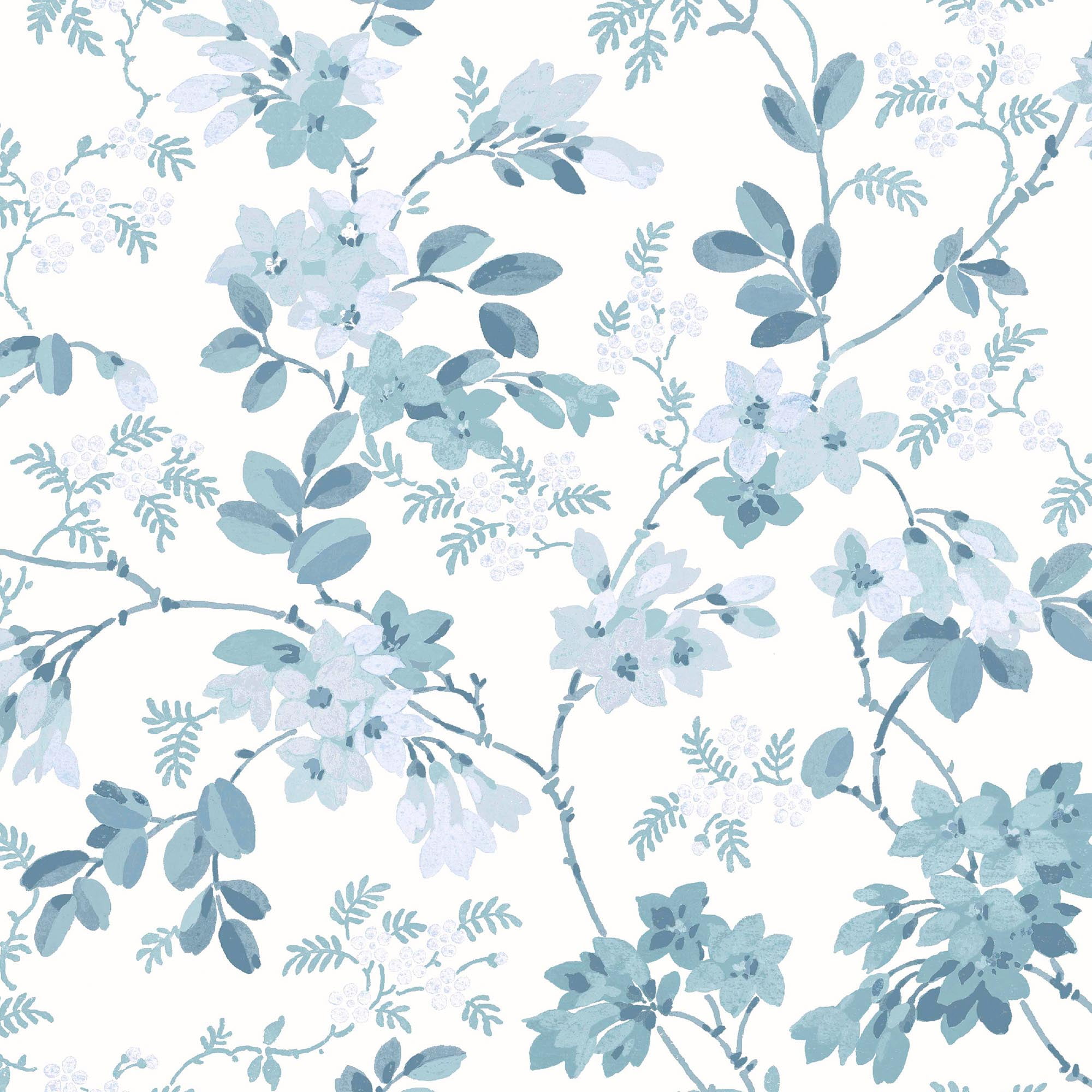 Laura Ashley Yewland Seaspray Wallpaper - Walmart.com