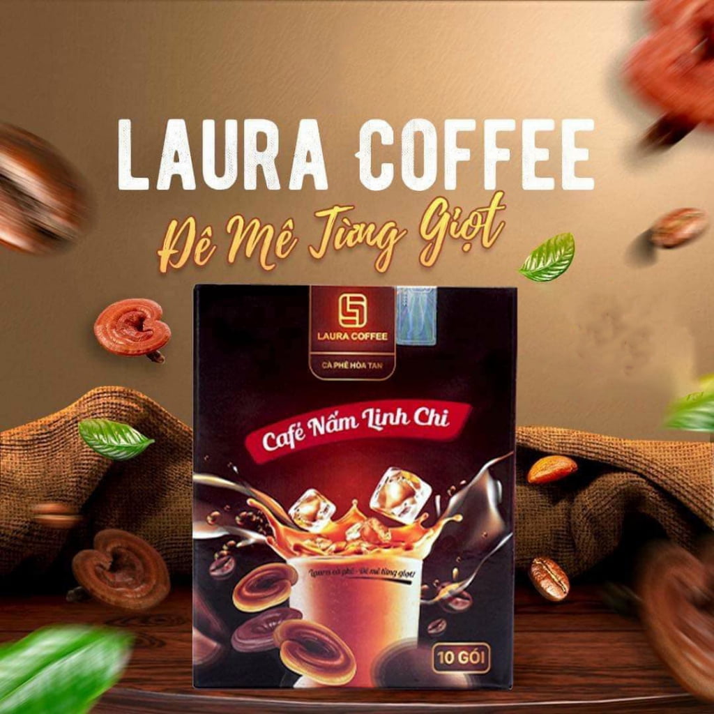 Laura Coffee Ca Phe Nhat Kim Anh 10 Pack/Box - Coffee Drink With Milk ...