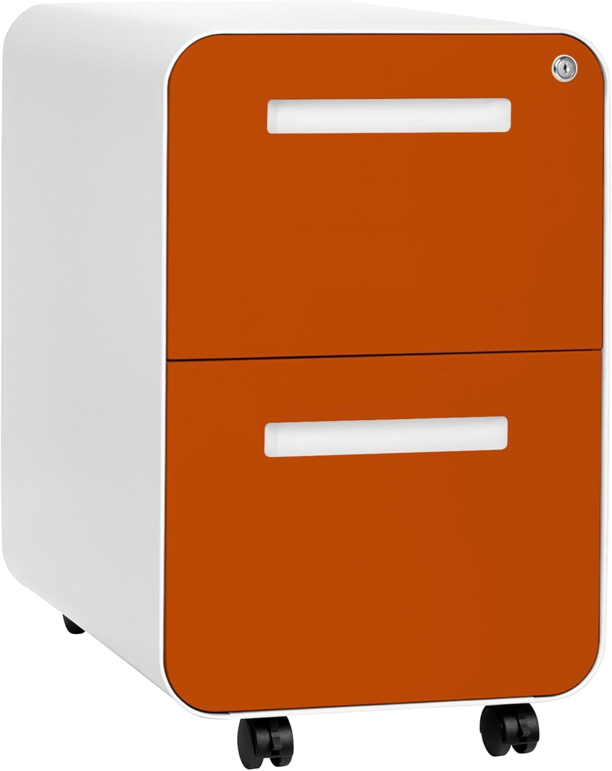 Laura Davidson Stockpile 2 Drawer Mobile File Cabinet with Lock - Under ...
