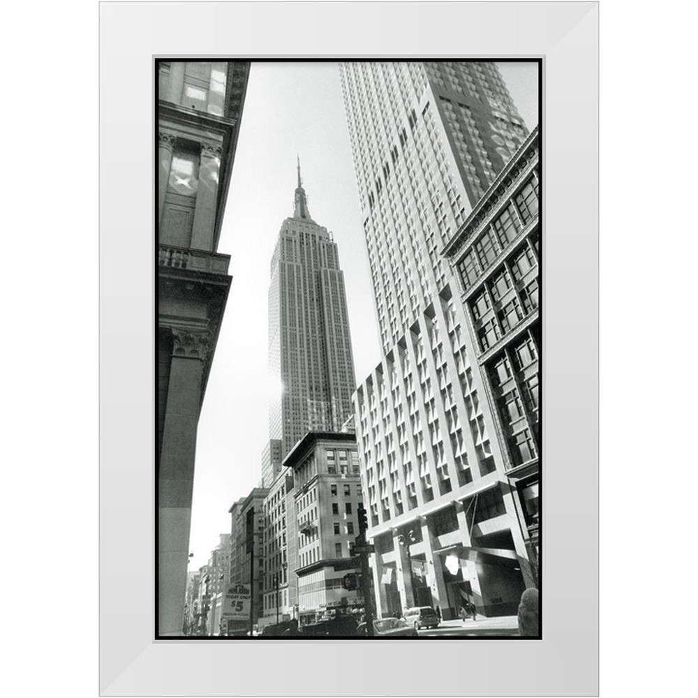 Laura, DeNardo 17x24 White Modern Wood Framed Museum Art Print Titled ...