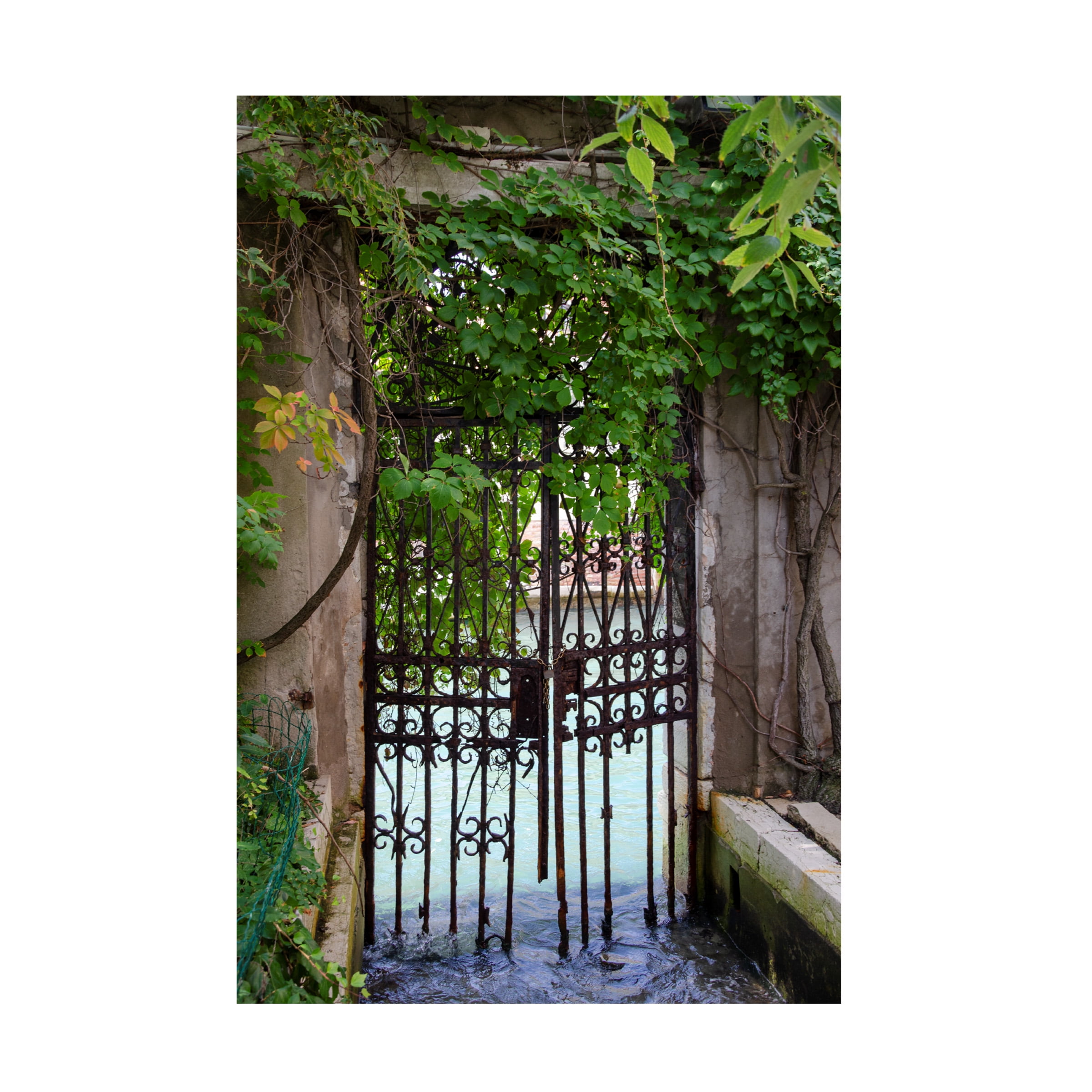 Laura DeNardo 'Elegant Canal Entrance' Canvas Art - Walmart.com