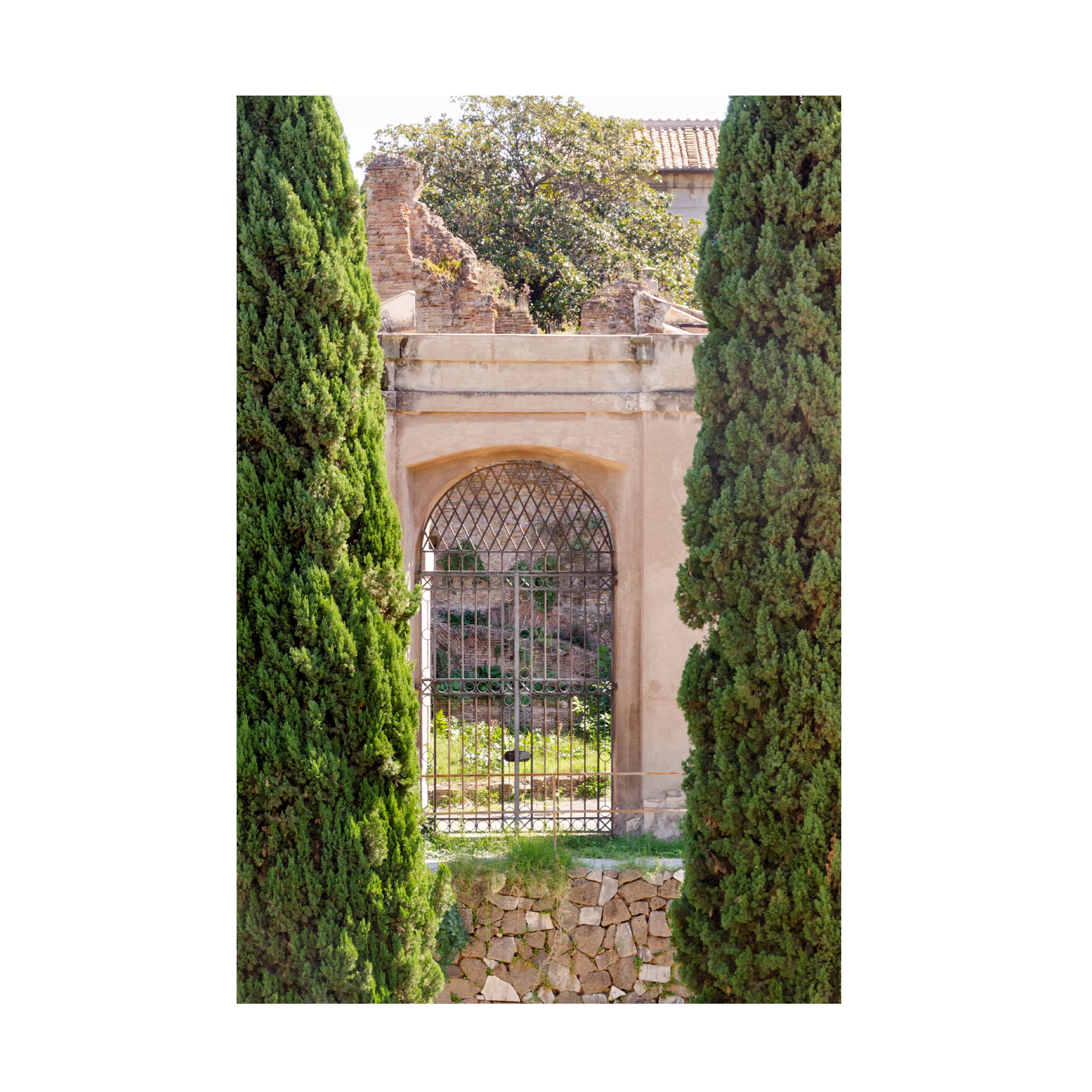 Laura DeNardo 'Rome Landscape IV' Canvas Art - Walmart.com