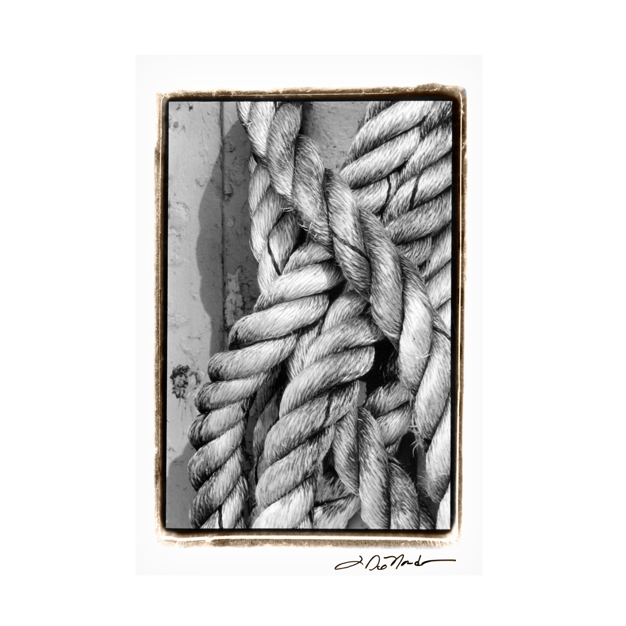Laura DeNardo 'Tied Up I' Canvas Art - Walmart.com