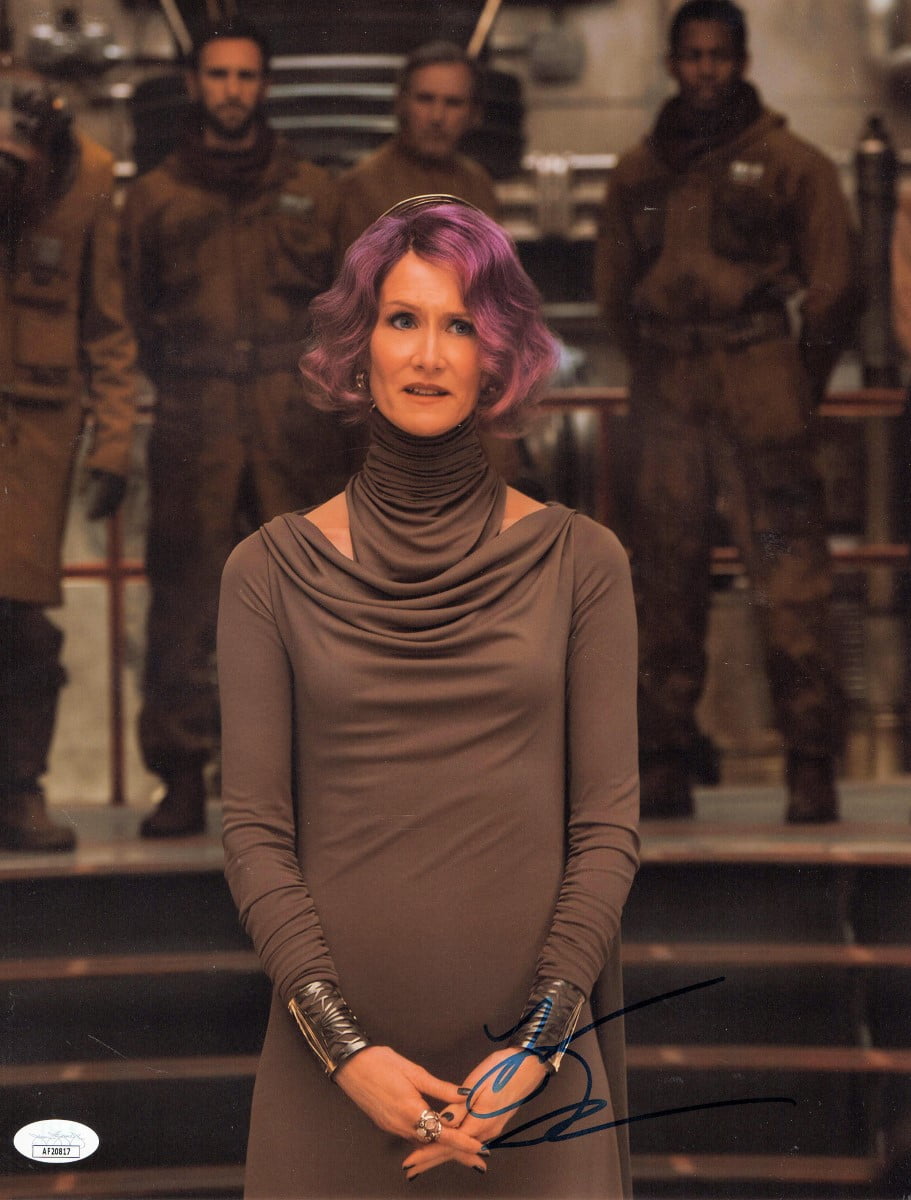 Laura Dern Signed Autographed 11X14 Photo Star Wars Amilyn Holdo JSA ...