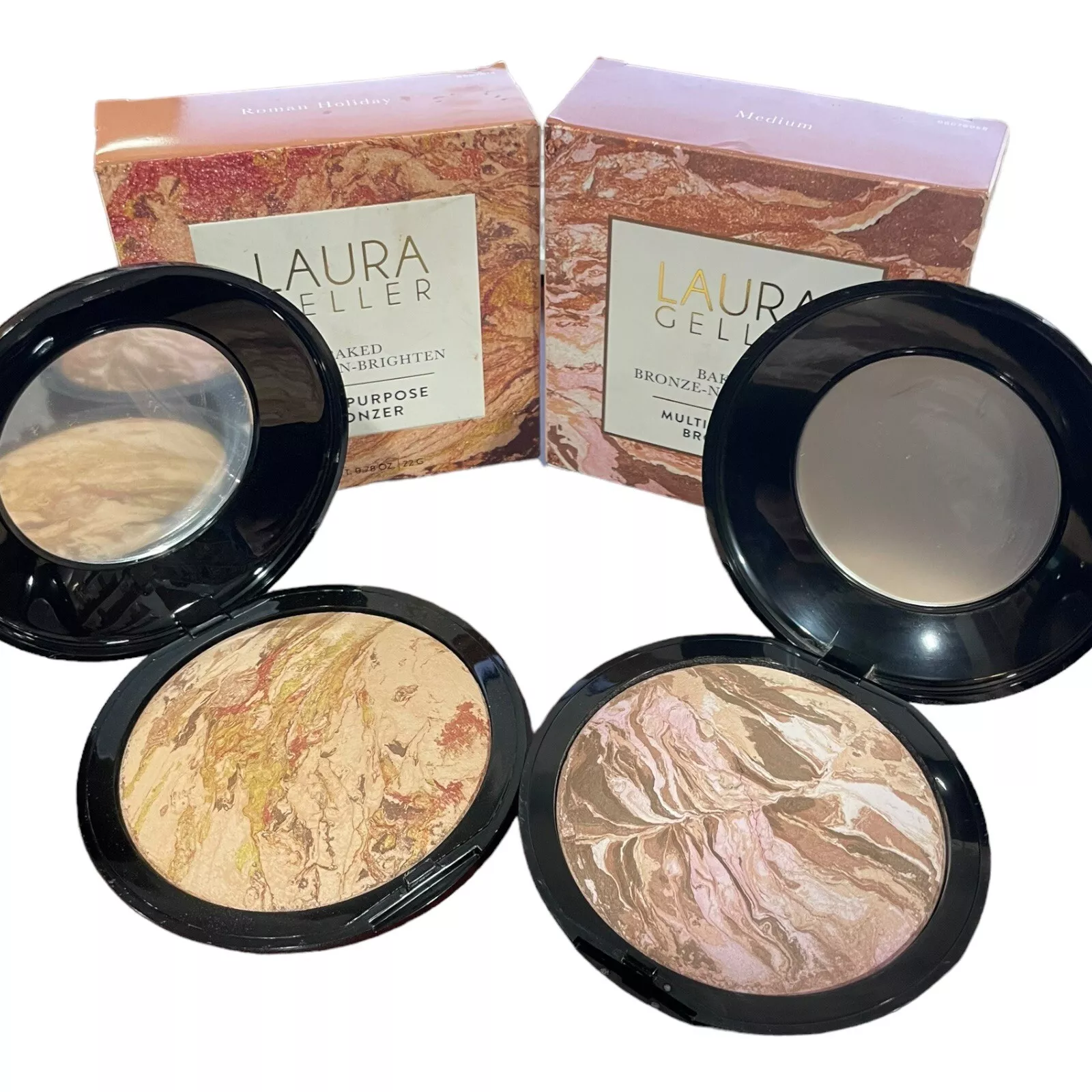 Laura Geller Baked Bronze-N-Brighten Bronzer Super Size 24g New in Box ...