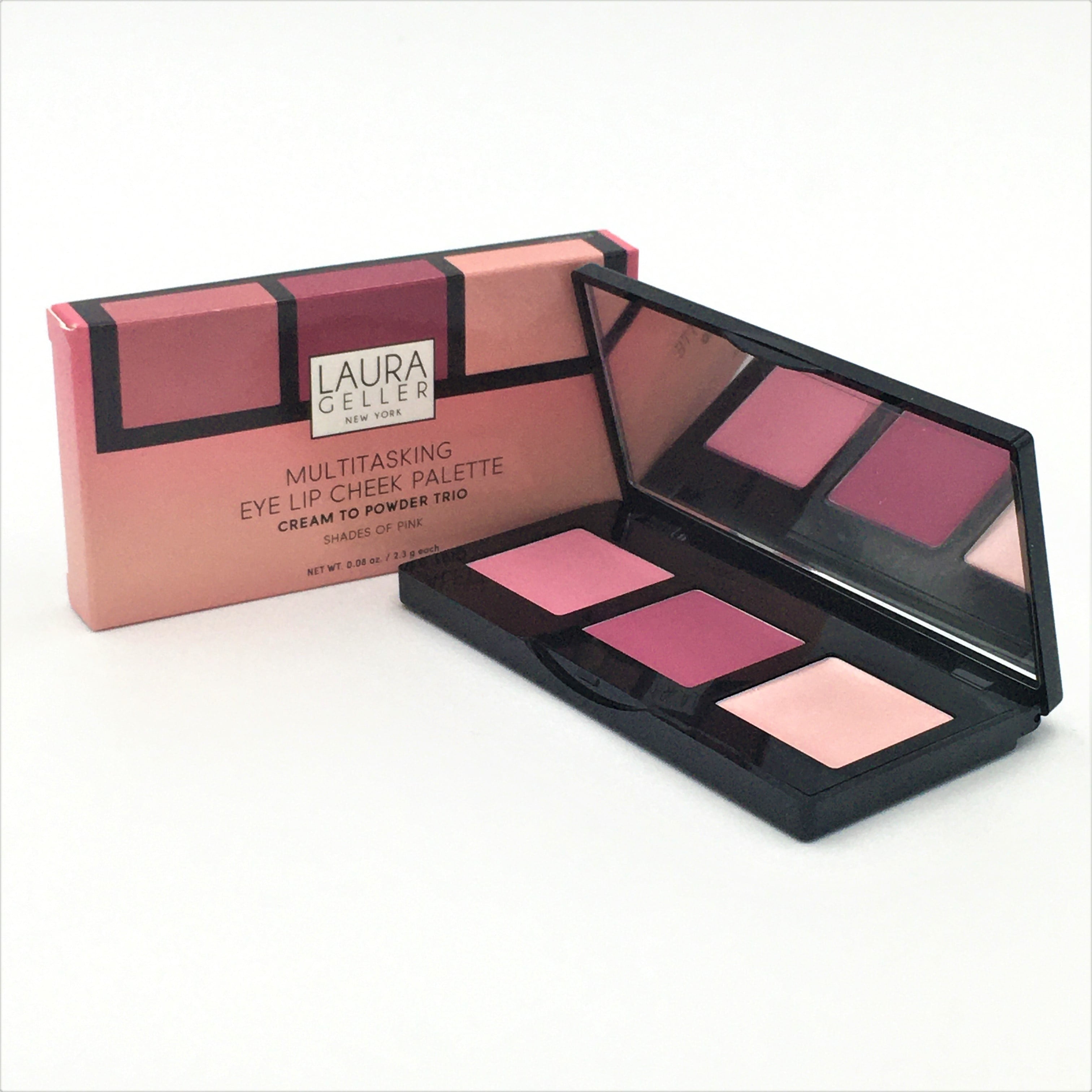 Laura Geller Multitasking Eye Lip Cheek Palette 0.08oz 2.3g each- Think ...