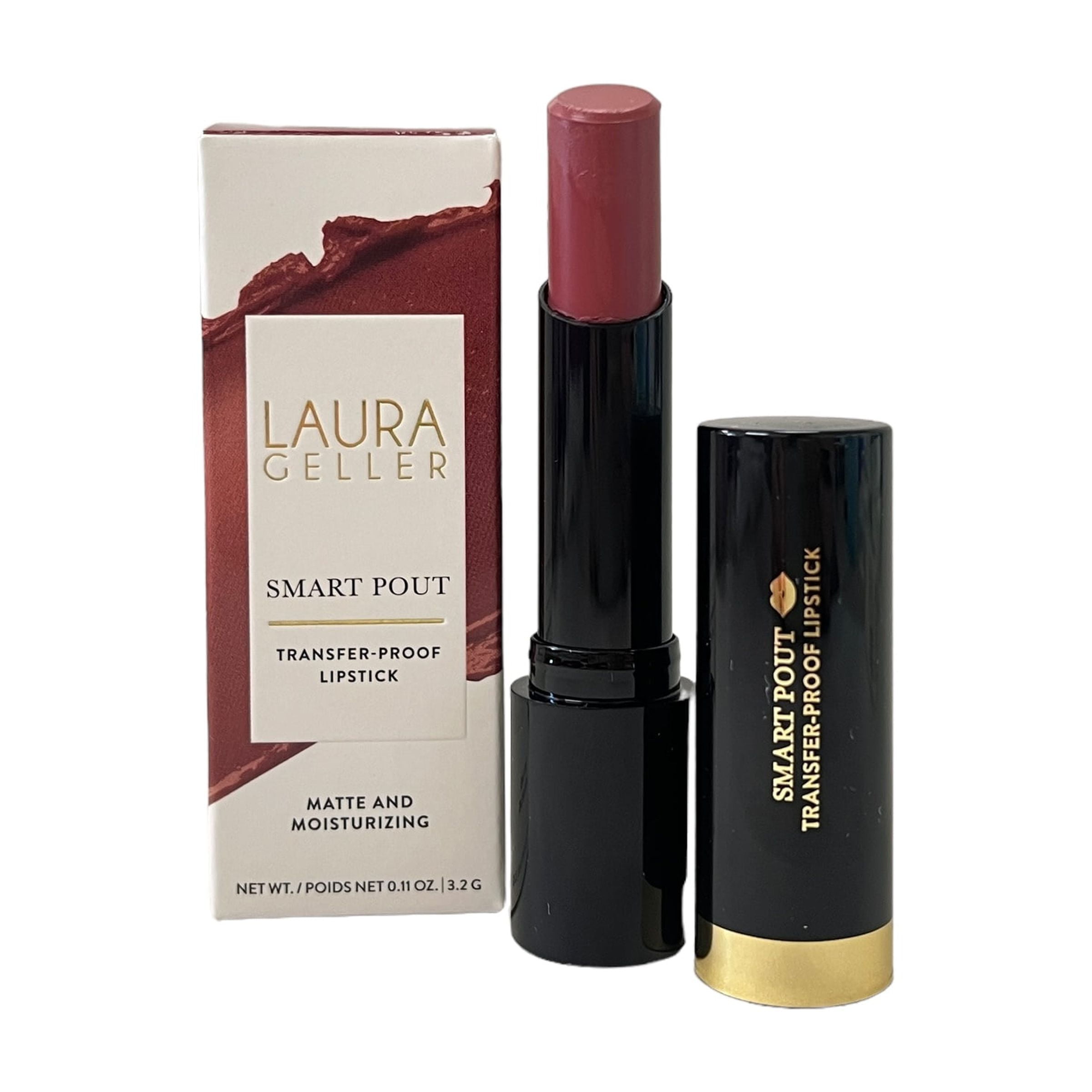 Laura Geller Smart Pout Transfer Proof Lipstick Witty - Walmart.com