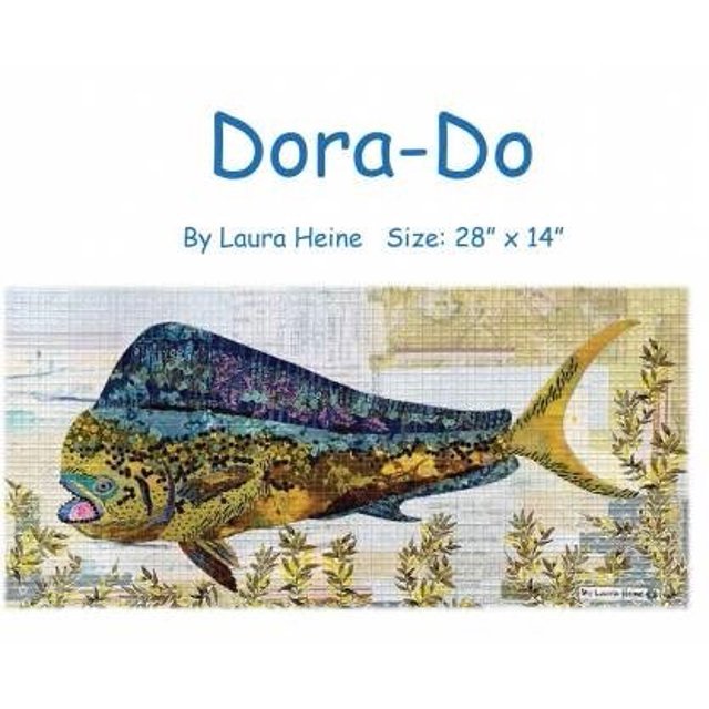 Laura Heine Dora-Do Collage Wall Quilt Pattern - Walmart.com