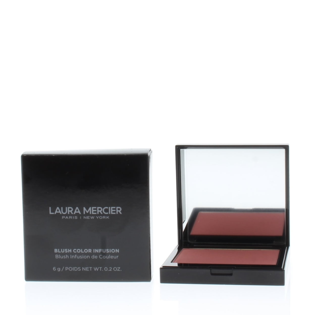 Laura Mercier Silky-Smooth Blush Color Infusion Rose, Long-Lasting ...
