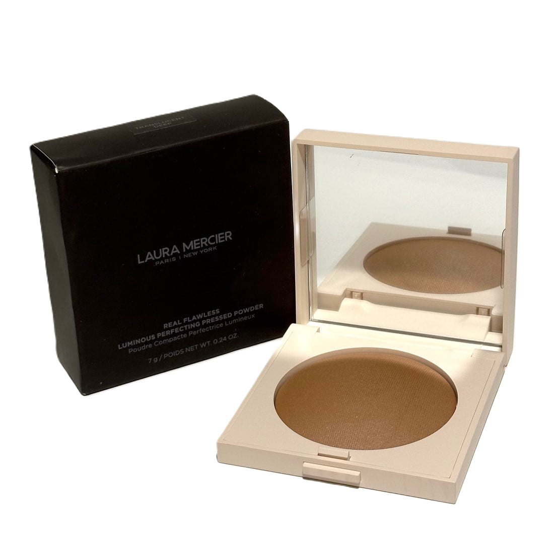 Laura Mercier Real Flawless Luminous Pressed Powder Translucent Deep ...