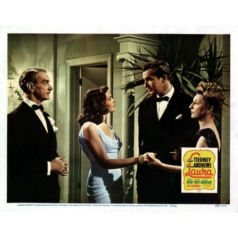 Laura Movie Poster Masterprint (28 x 22) - Walmart.com