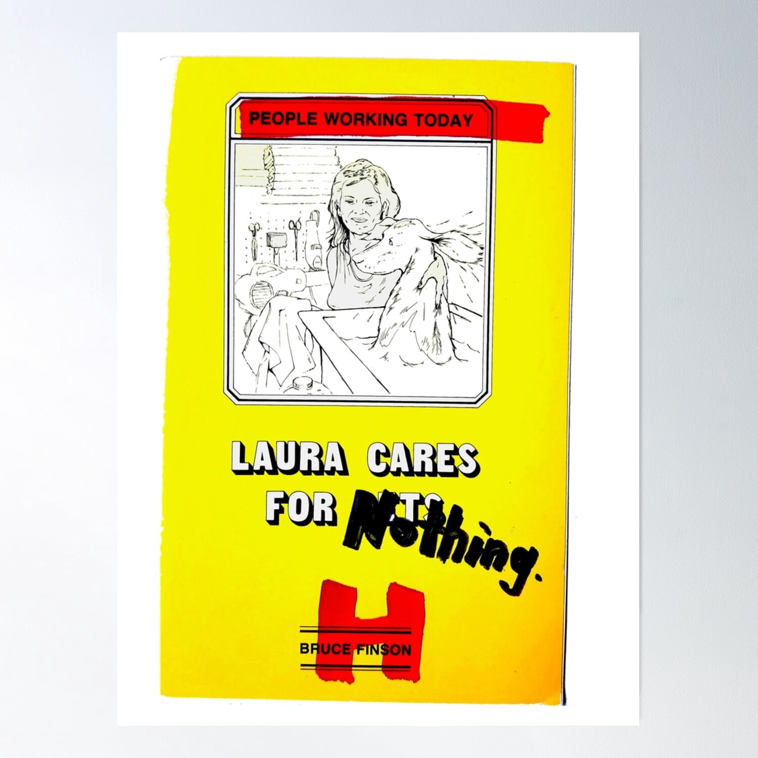 Laura Nothing Poster Wall Art, Modern Wall Decor, 16x24 UNFRAMED ...