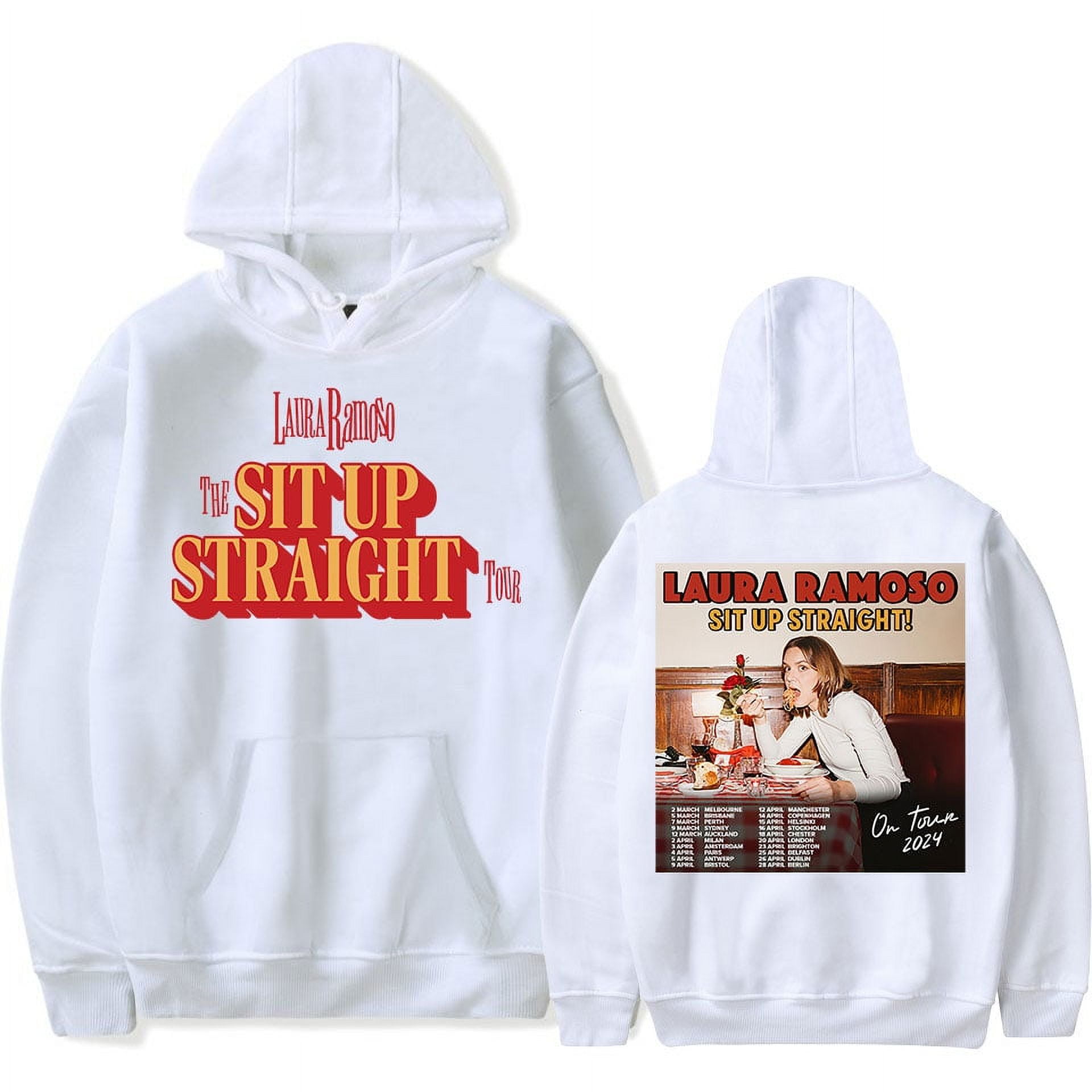 Laura Ramoso The SIT UP STRAIGHT Tour 2024 Hoodie Unisex Casual Long ...