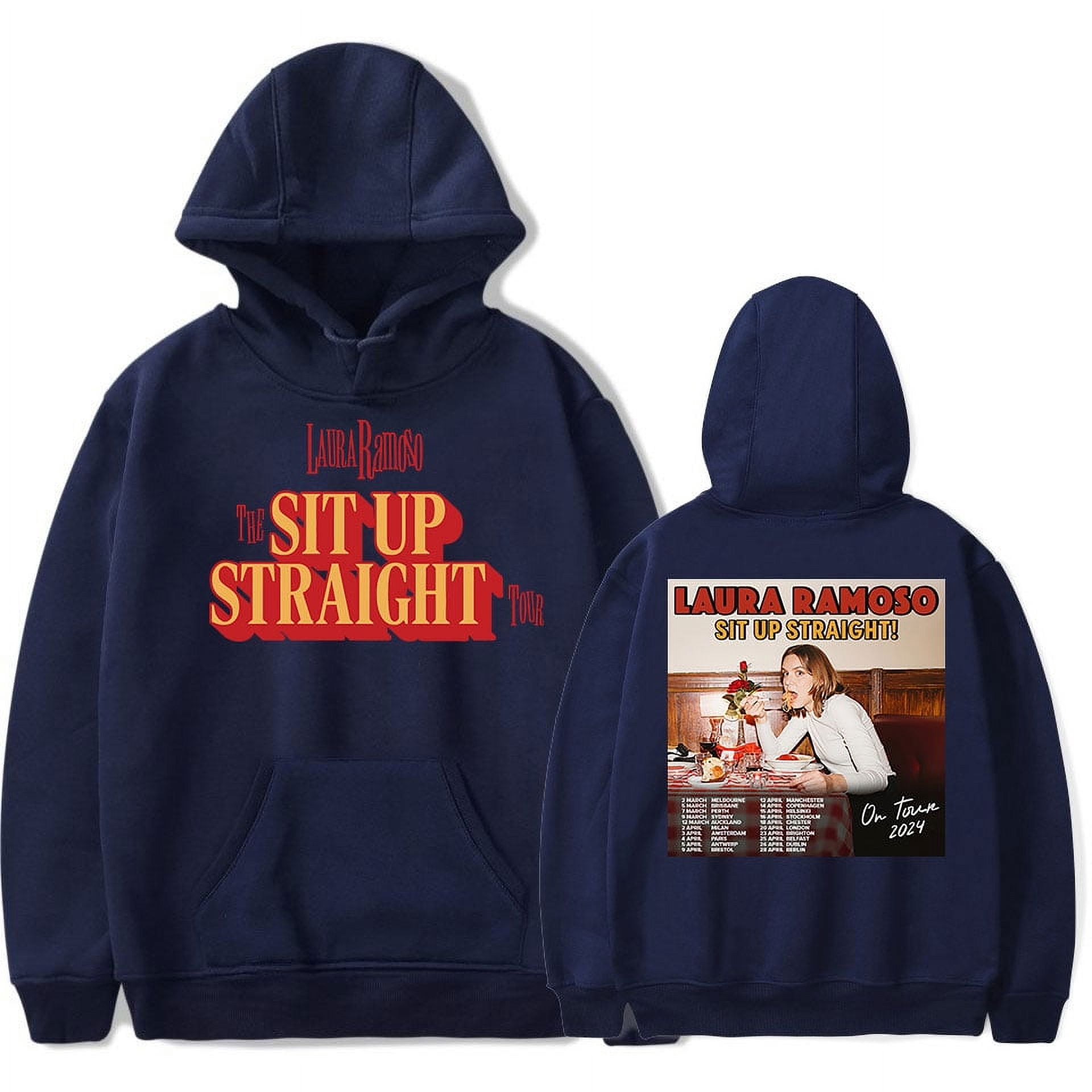 Laura Ramoso The SIT UP STRAIGHT Tour 2024 Hoodie Unisex Casual Long ...