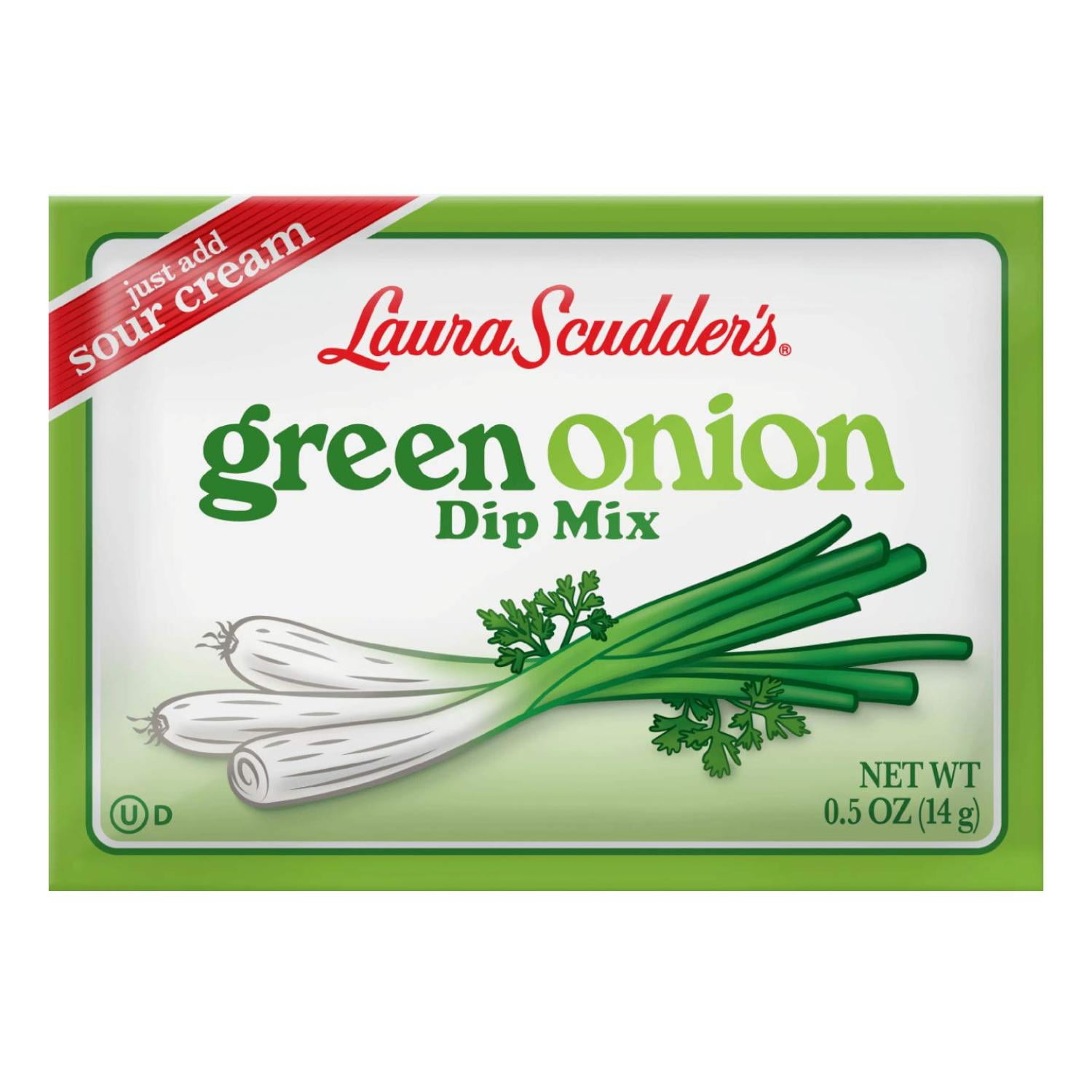 Laura Scudders Green Onion Dry Dip Mix, Great For Vegetables, Chips ...