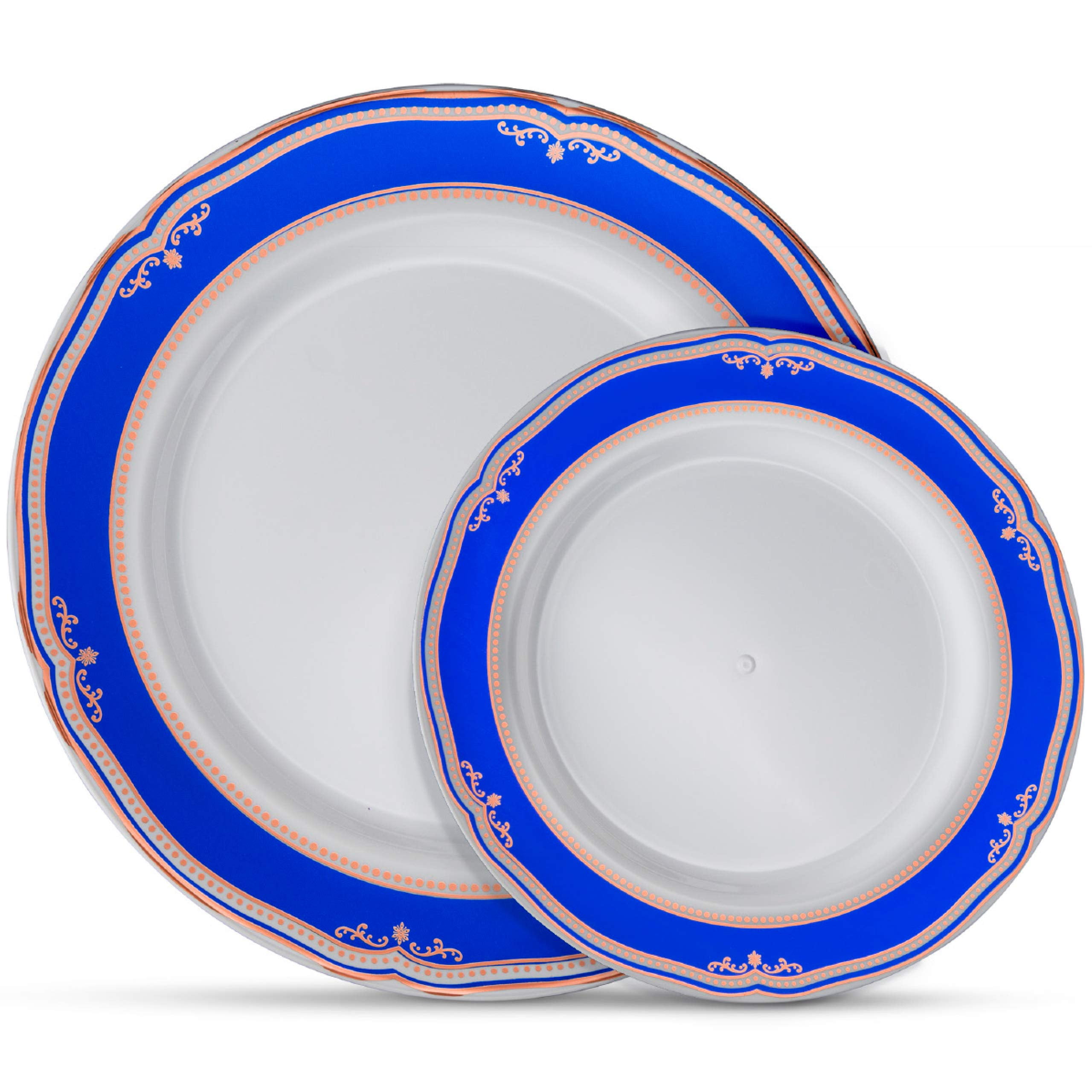 Laura Stein Designer Dinnerware Set | MTN1 32 Disposable Plastic Plates ...