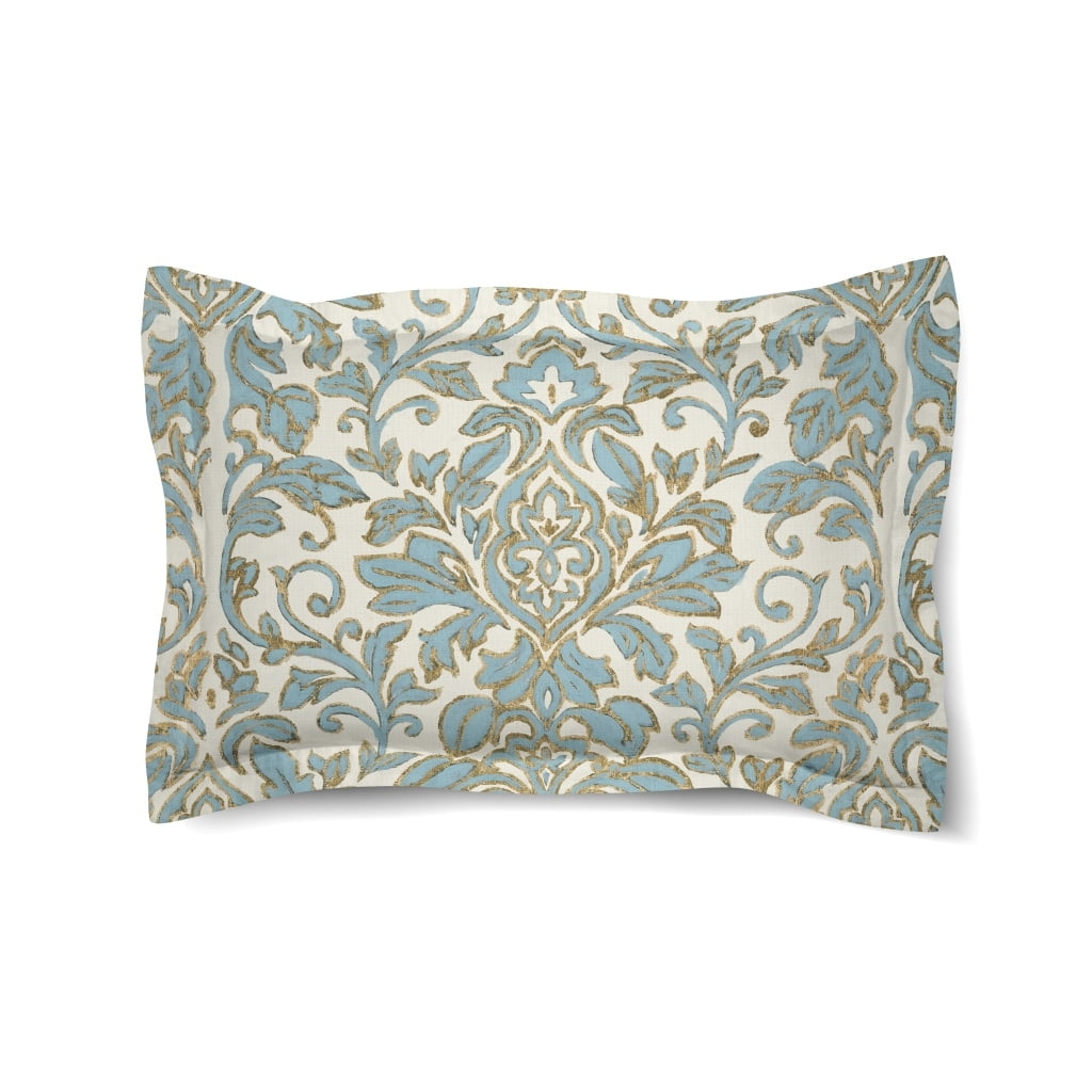 Laural Home Antique Damask Comforter Sham Standard - Walmart.com