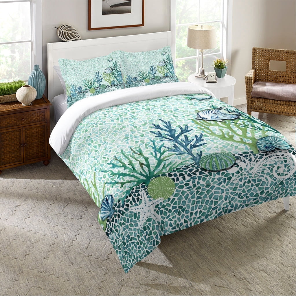 Laural Home Lagoon Comforter King - Walmart.com