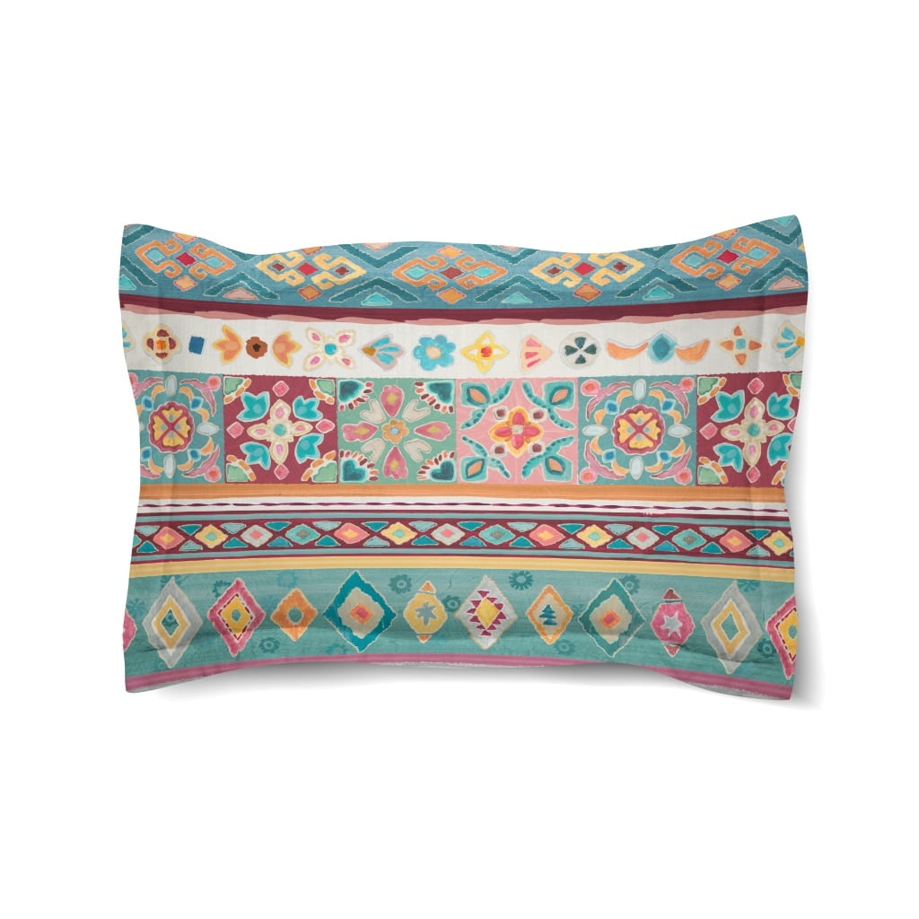 Laural Home My Bohemian Life Comforter Sham King - Walmart.com