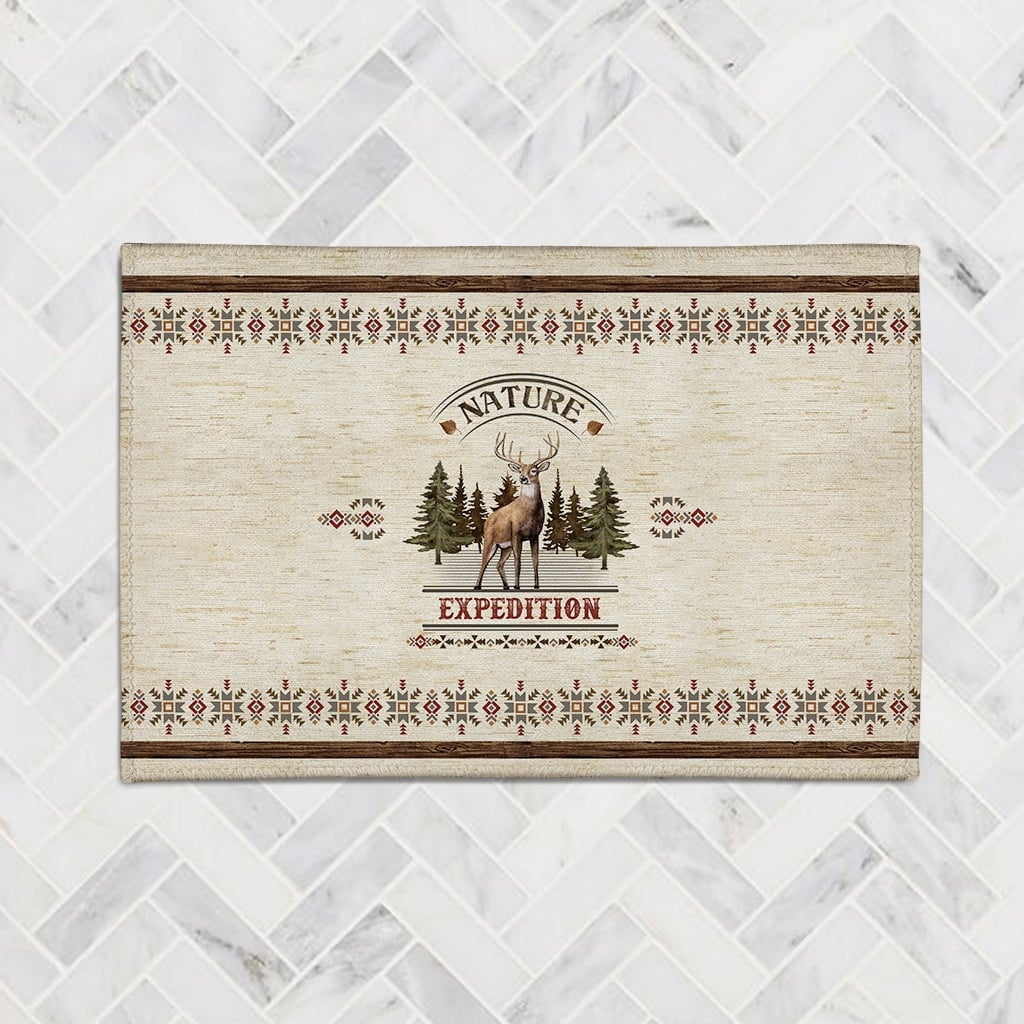 Laural Home Natures Expedition Chenille Accent Rug 4' x 6' - Walmart.com