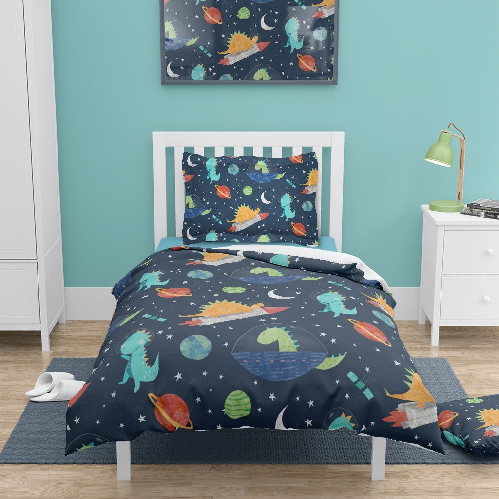 Laural Home Space-O-Saurus Stars Comforter Queen - Walmart.com