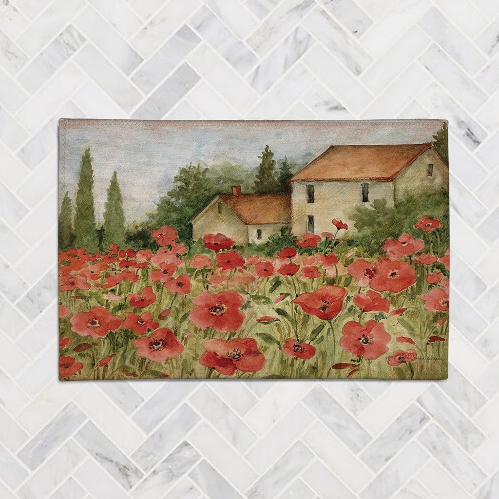 Laural Home Tuscan Landscape Chenille Accent Rug 3' x 5' - Walmart.com
