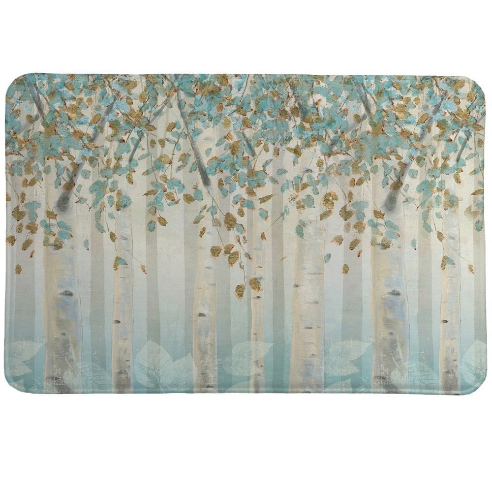 Laural Home Whimsical Forest Memory Foam Rug - Walmart.com