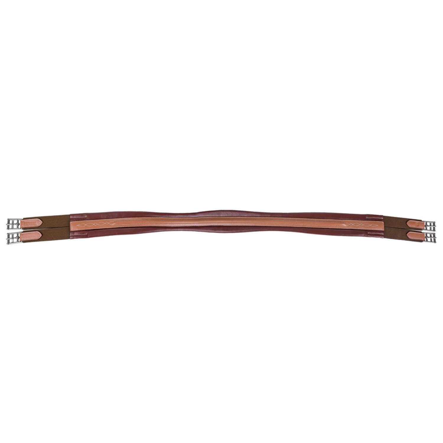 Laureate by Henri de Rivel Raised Chafeless Leather Girth with Fancy ...