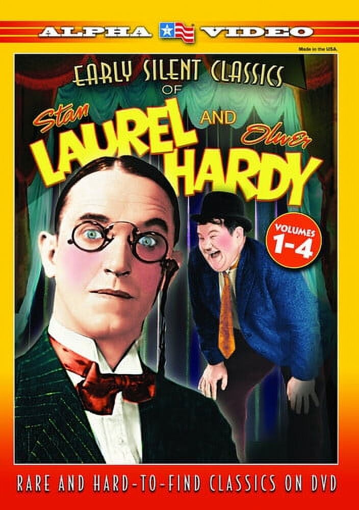 Laurel & Hardy: Early Silent Classics 1-4 (DVD), Alpha Video, Comedy ...