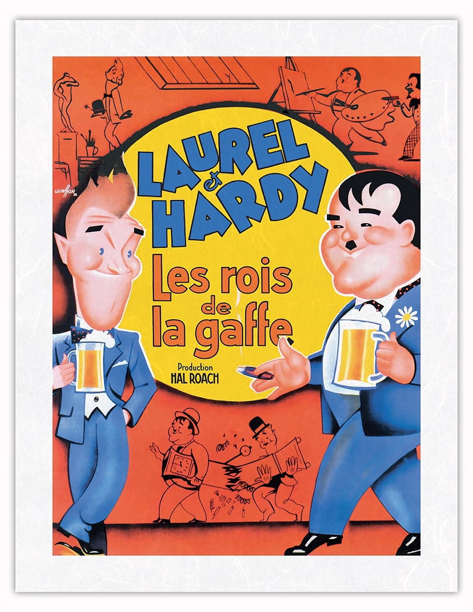 Laurel & Hardy in The Fixer Upper (Les Rois de la Gaffe) - Vintage ...