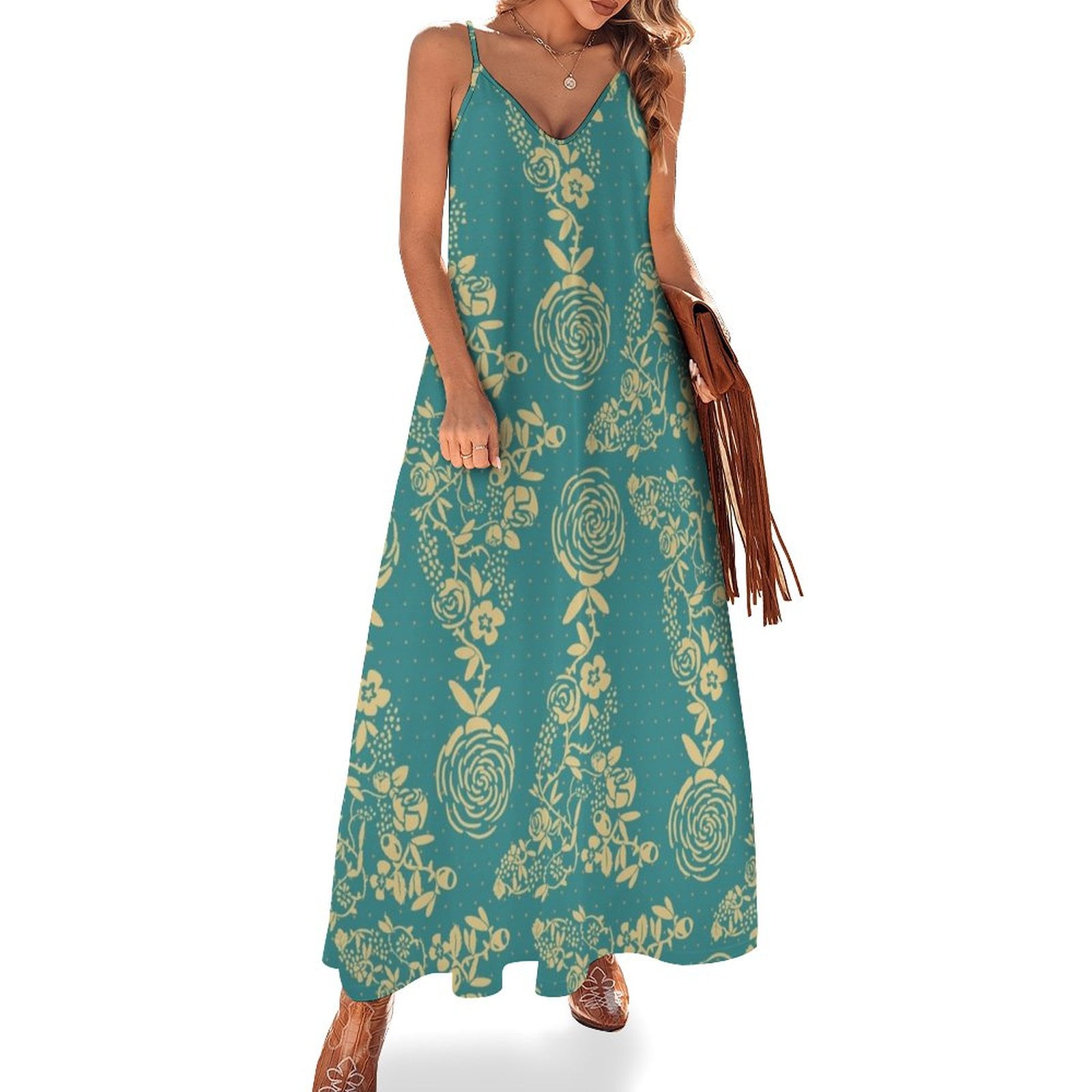Laurel's Dress Sleeveless Dress prom dresses evening dress - Walmart.com