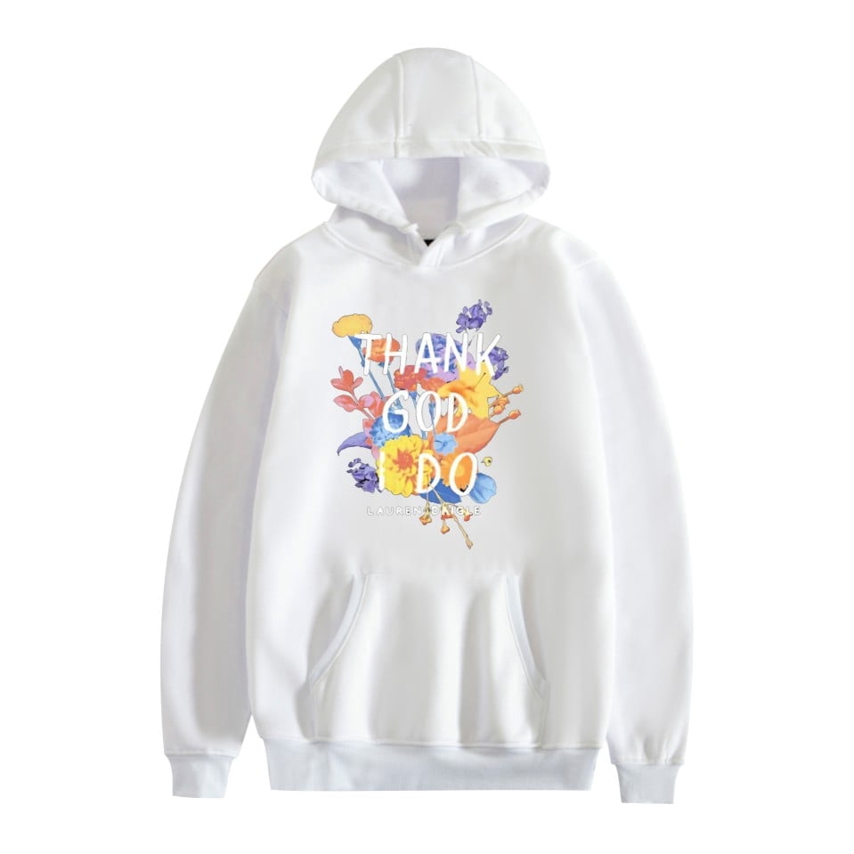 Lauren Daigle Thank God I Do Merch Unisex Oversized Fleece Hoodie ...