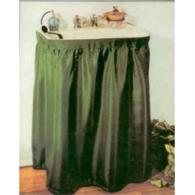 Carnation Home Fashions ''Lauren'' 100pct Polyester Dobby Sink Drape ...