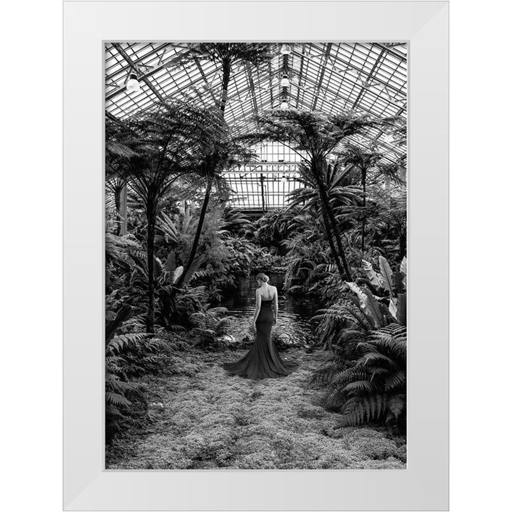 Lauren, Julian 14x18 White Modern Wood Framed Museum Art Print Titled ...