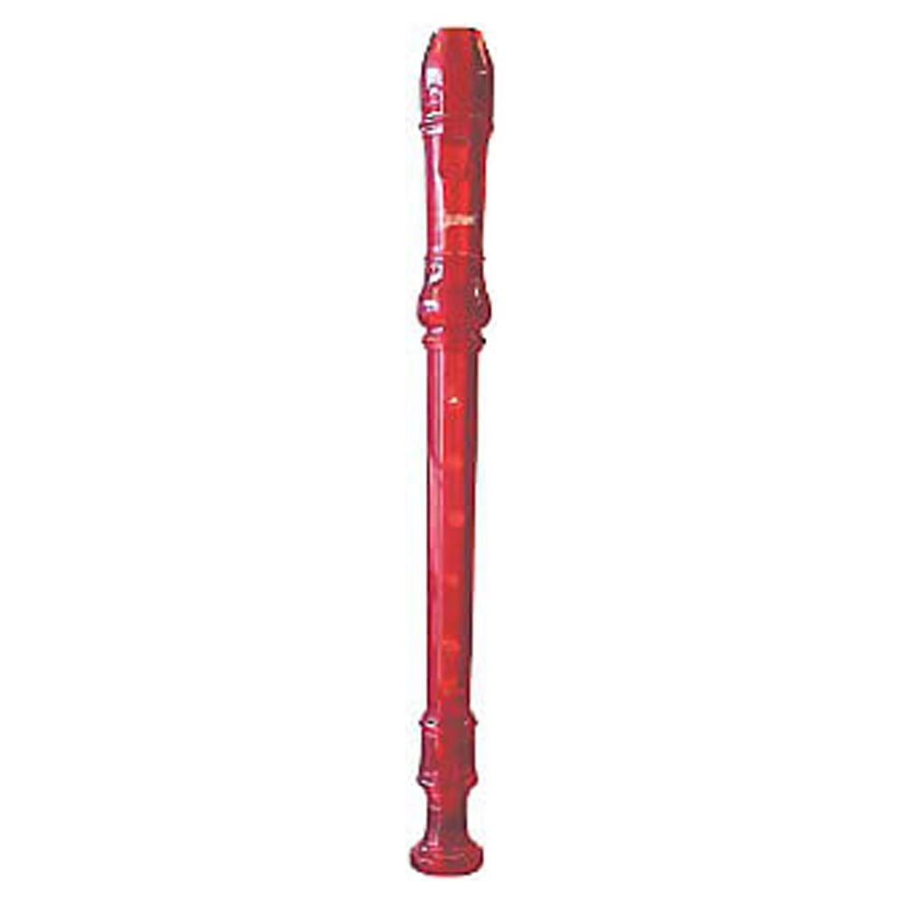 PLASTIC Soprano RECORDER - RED - Walmart.com