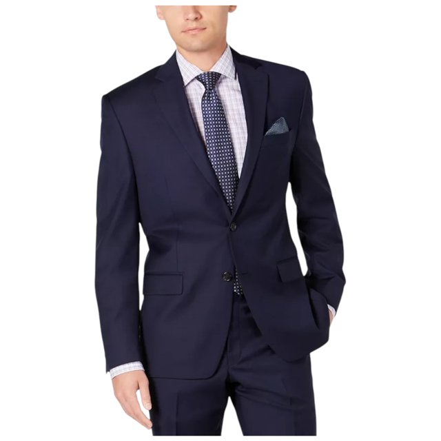 Lauren Ralph Lauren Men's Classic-Fit Stretch Suit Jacket Blue B4HP ...