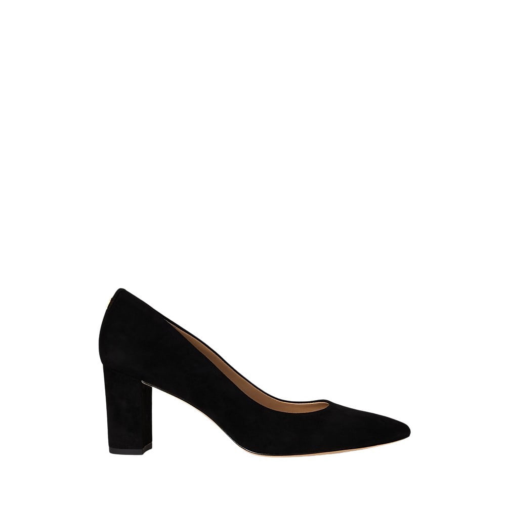 Lauren Ralph Lauren Refined Closed-Toe Pumps With Sturdy Block Heel ...