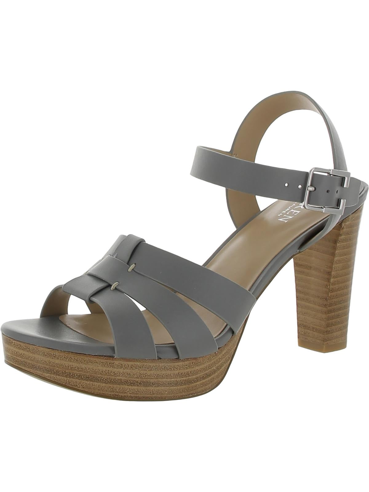 Lauren Ralph Lauren Womens Soffia Leather Platform Slingback Sandals ...