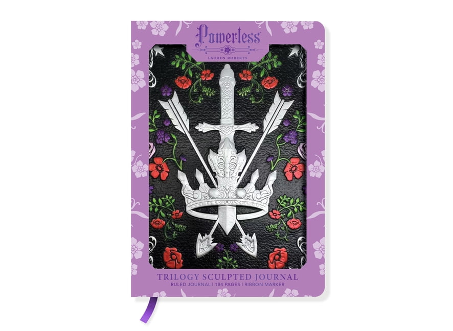 The Powerless Trilogy Lauren Roberts: Powerless Trilogy Sculpted Journal (Hardcover) - Walmart.com
