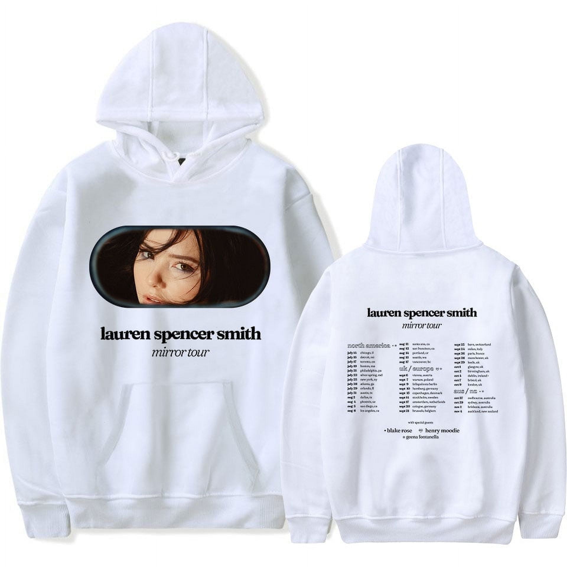 Lauren Spencer Smith Hoodie Mirror Tour Album Merch Women Men Fashion ...