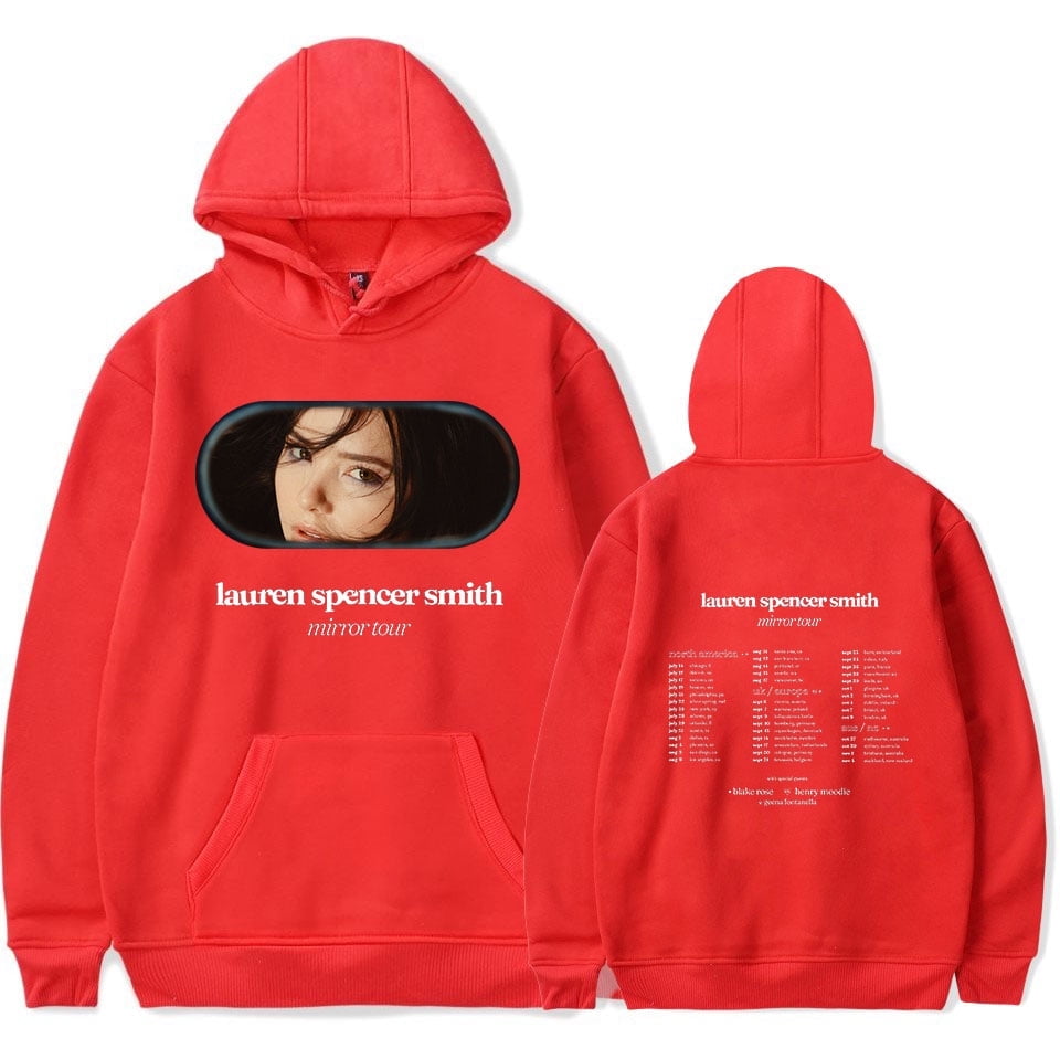 Lauren Spencer Smith Hoodie Mirror Tour Album Merch Women Men Fashion ...