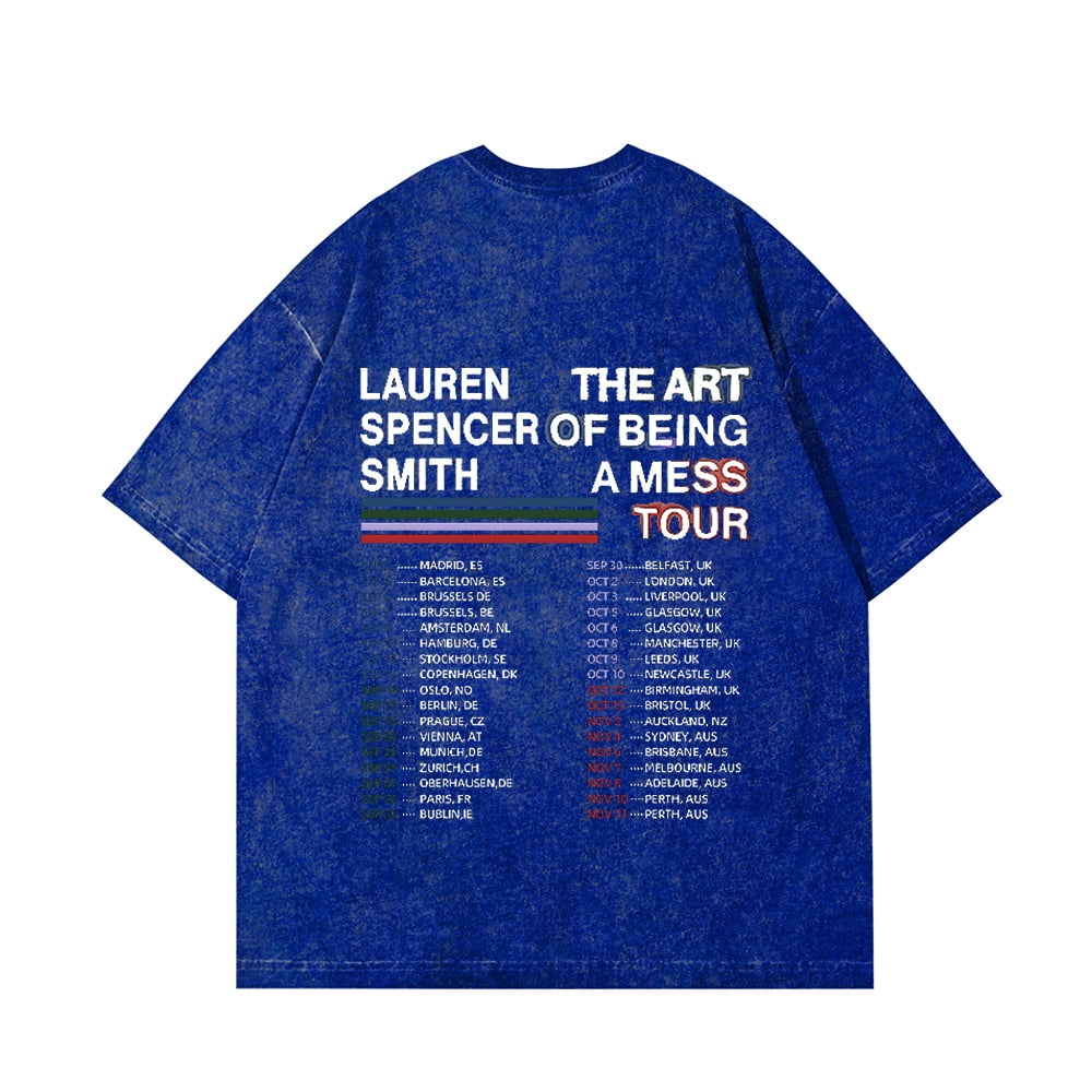 Lauren Spencer Smith L'Art Of Being A Mess Tour 2025 Cotton Vintage ...