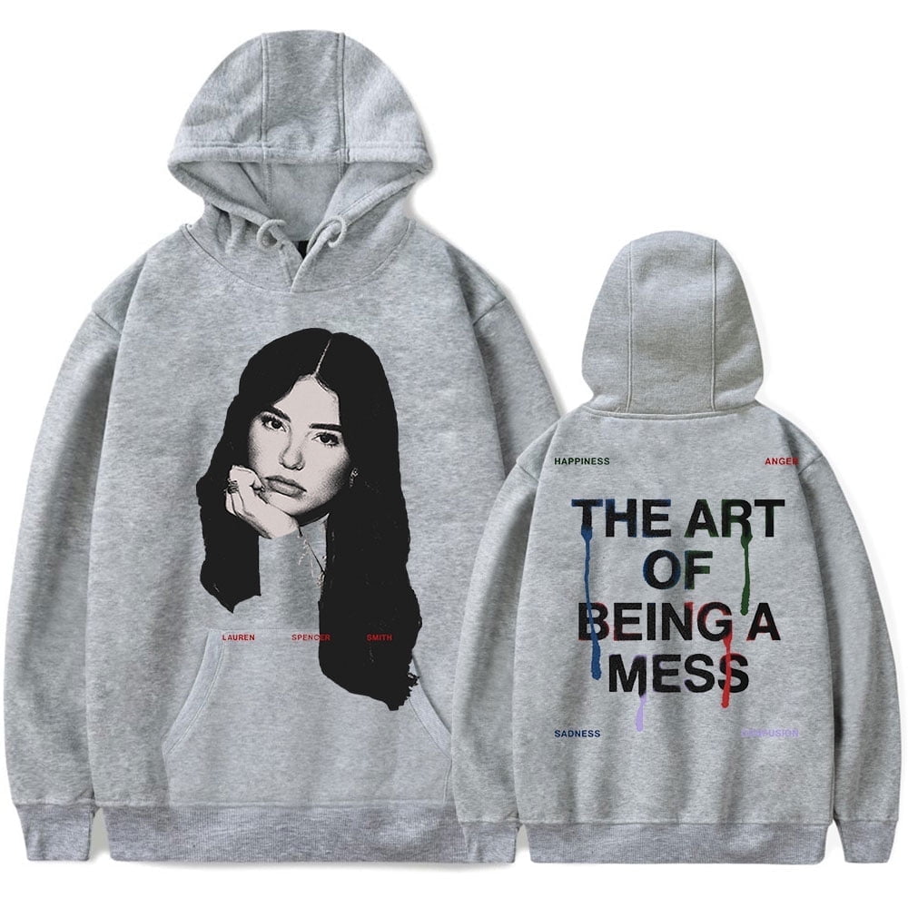 Lauren Spencer Smith Merch The Art Of Being A Mess Tour 2025 Hoodie ...